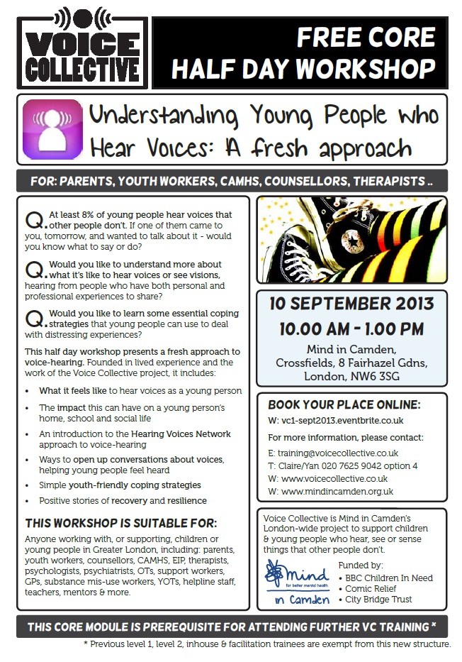 Free Voice Collective Training Workshops – September and October 2013 ...