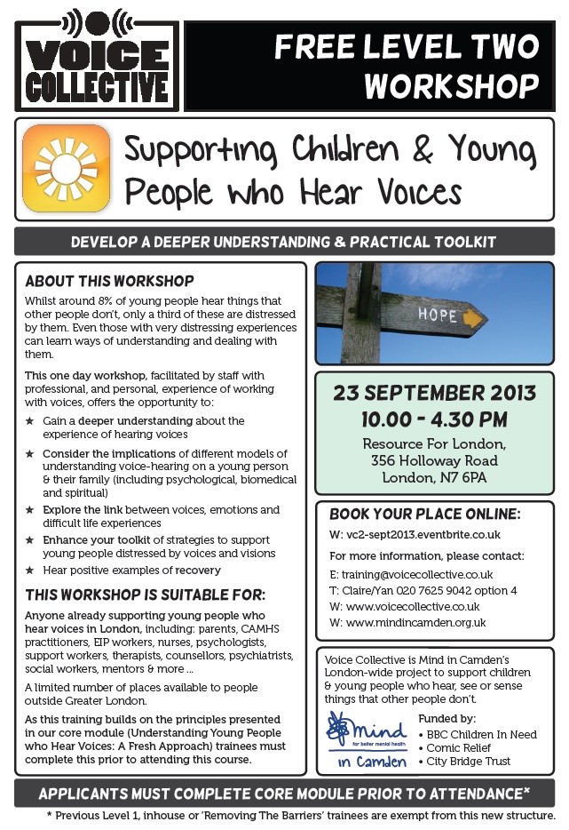 Free Voice Collective Training Workshops – September and October 2013 ...